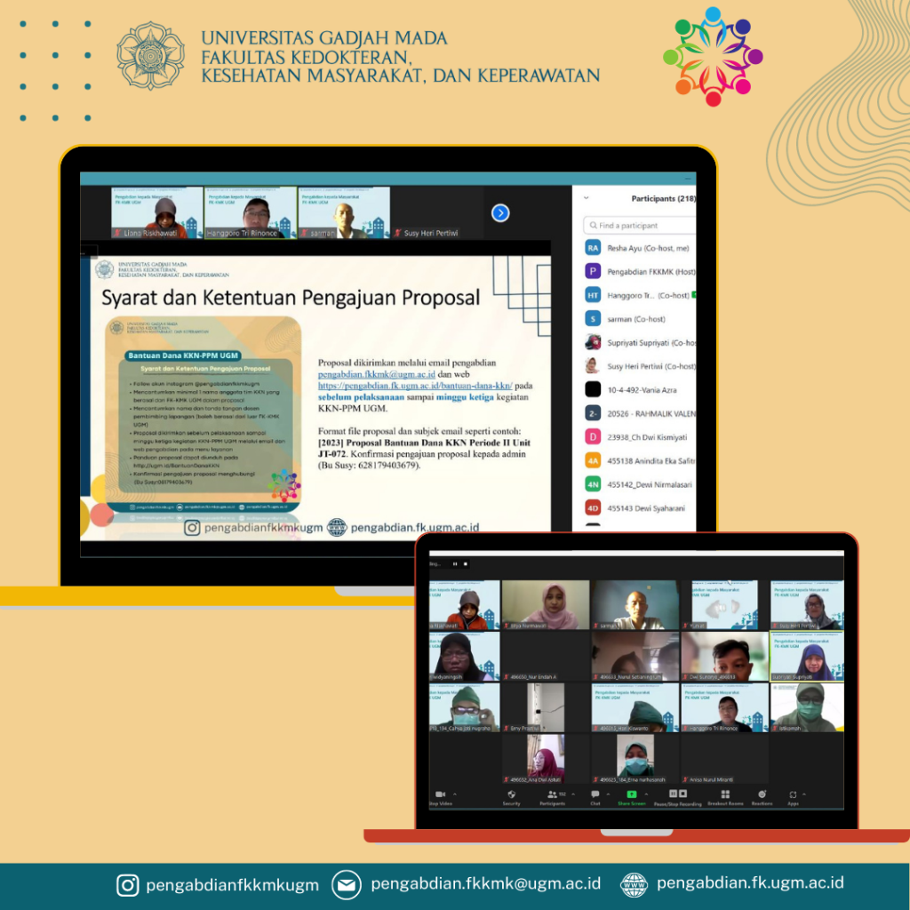 Pengabdian | Fakultas Kedokteran, Kesehatan Masyarakat, dan Keperawatan - UGM Sosialisasi ...