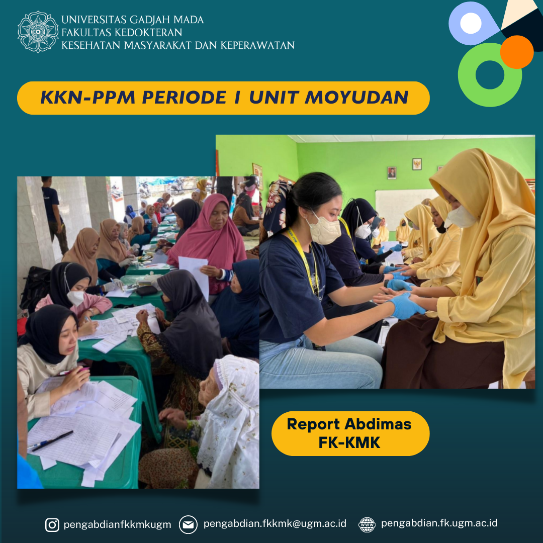 Pengabdian | Fakultas Kedokteran, Kesehatan Masyarakat, dan Keperawatan - UGM Pemeriksaan Resiko ...