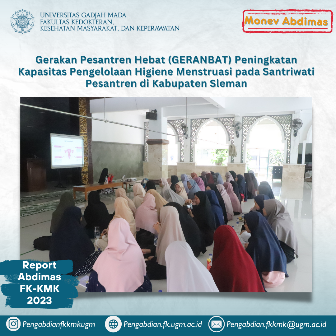 Gerakan Pesantren Hebat (GERANBAT) Peningkatan Kapasitas Pengelolaan Higiene Menstruasi pada ...