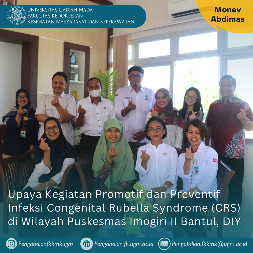 Upaya Kegiatan Promotif dan Preventif Infeksi Congenital Rubella ...