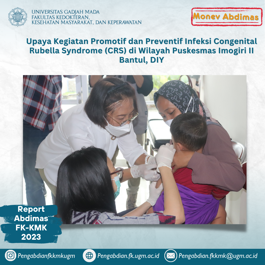 Upaya Kegiatan Promotif dan Preventif Infeksi Congenital Rubella ...
