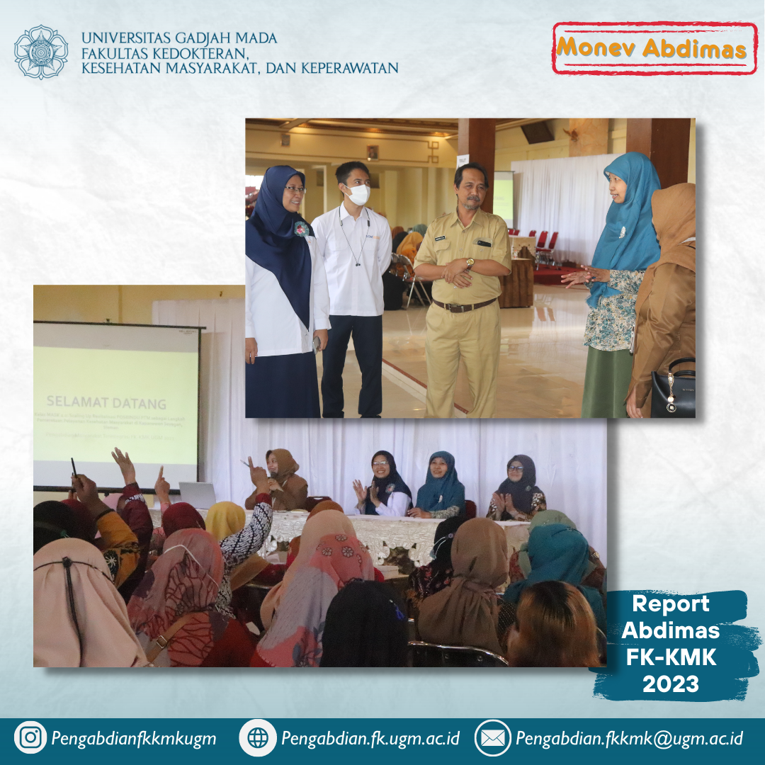 Pengabdian | Fakultas Kedokteran, Kesehatan Masyarakat, dan Keperawatan - UGM Kelas MASK 2.0 ...
